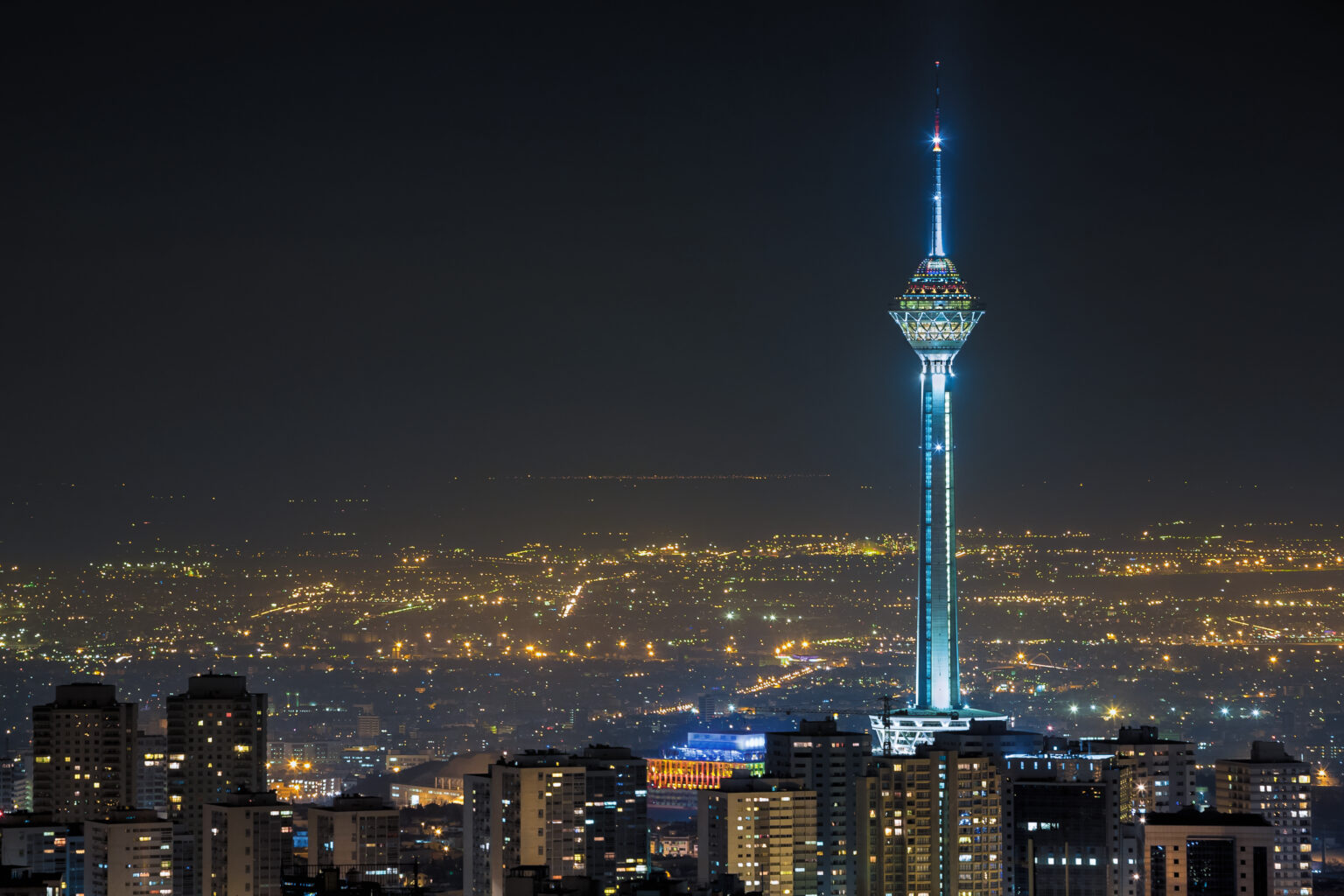 Tehran Milad Tower - 1,427' Observation Tower in Tehran, Iran | WFGT