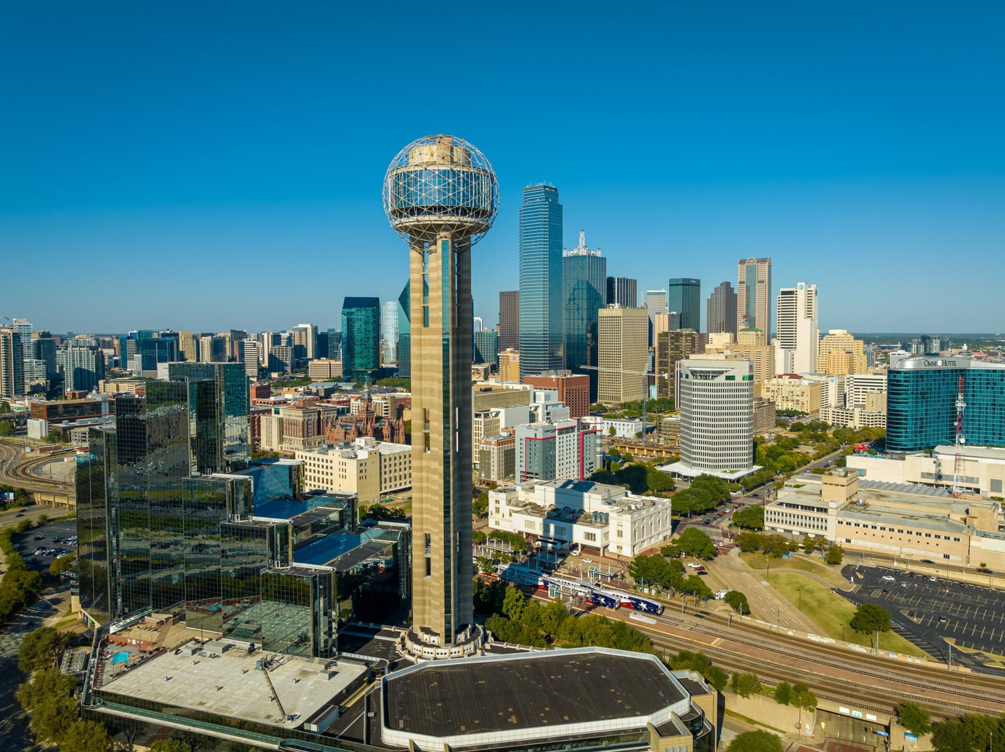 Reunion Tower - 561' Observation Tower in Dallas, USA | WFGT