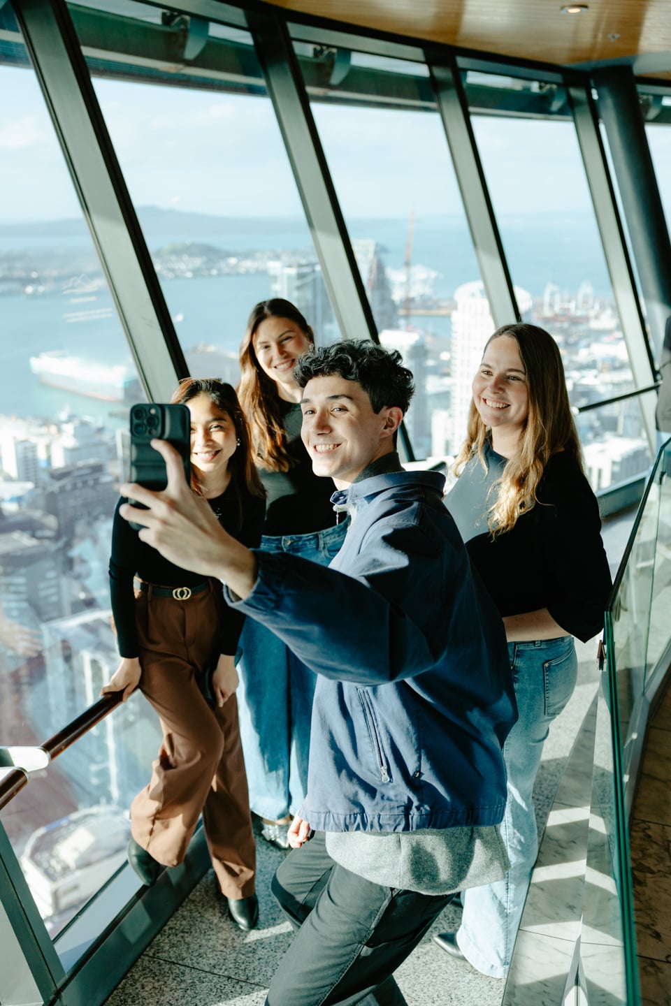 The Sky Tower - 1,076' Tower in Auckland, New Zealand