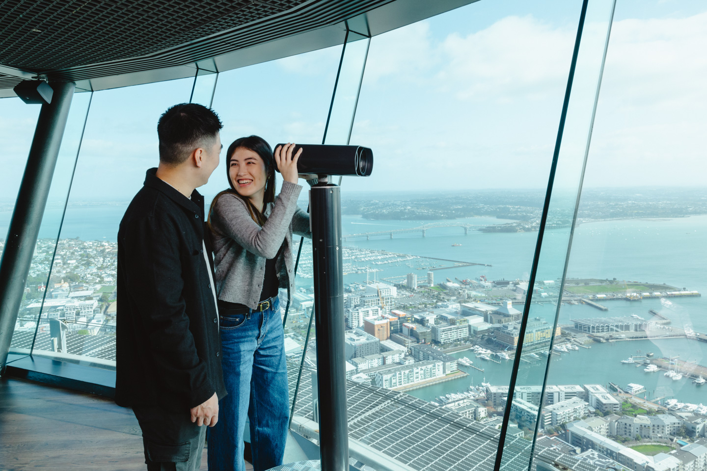 The Sky Tower - 1,076' Tower in Auckland, New Zealand